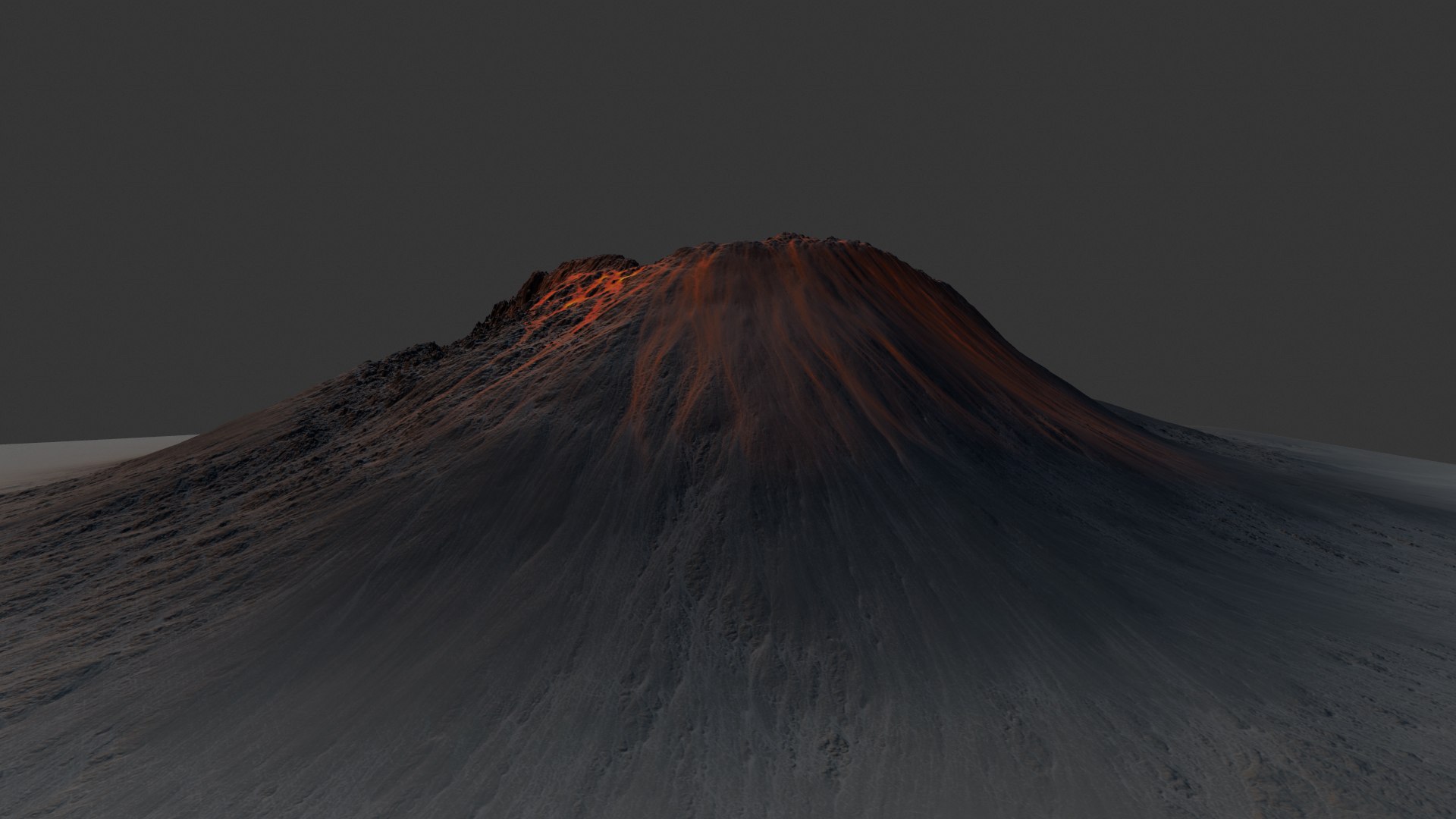 3D Model Volcano - TurboSquid 1246688