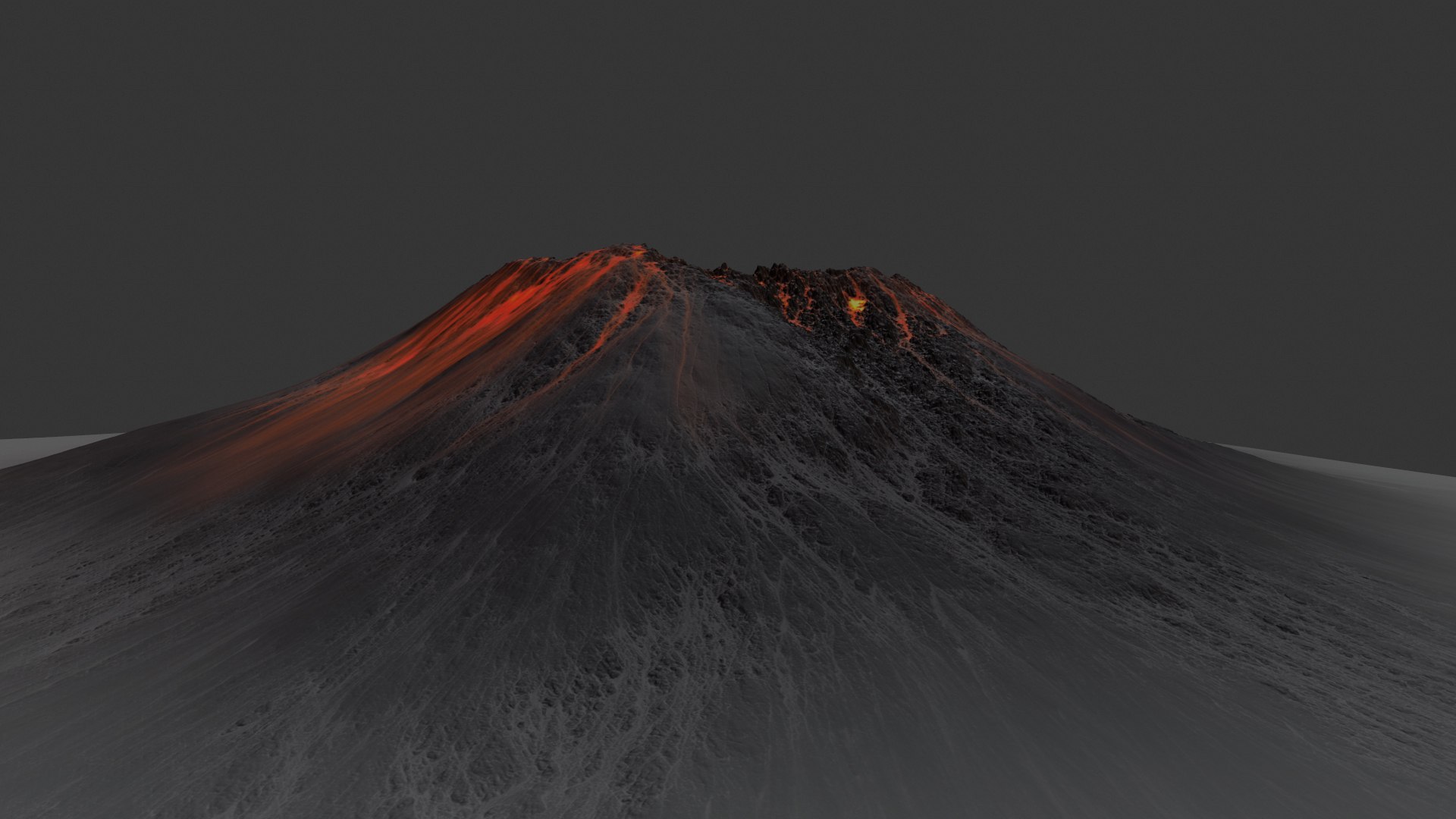 3D Model Volcano - TurboSquid 1246688