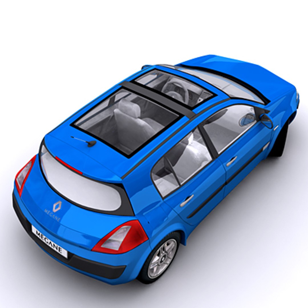 Meshsmooth Megane Car 3d Model
