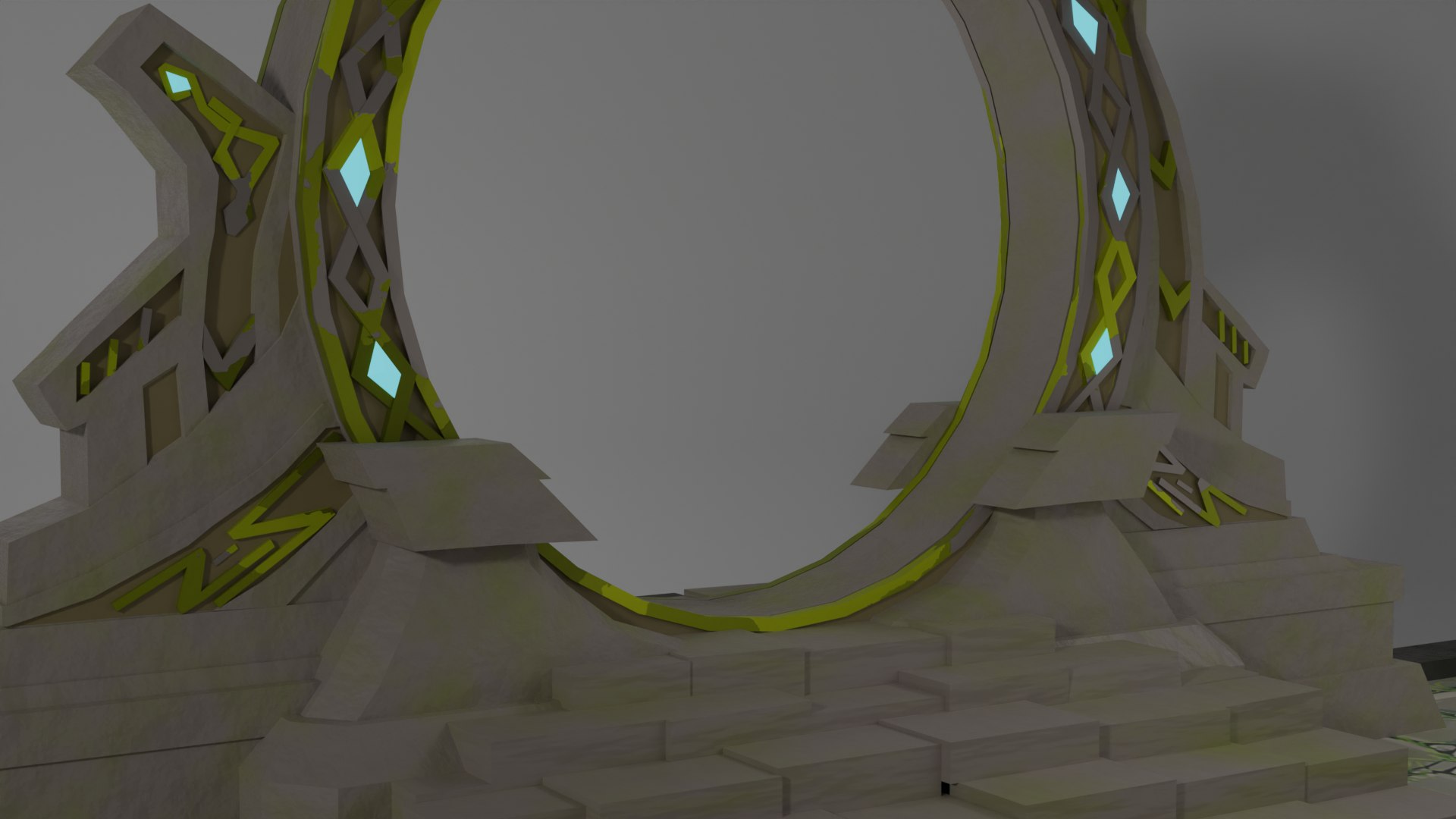 Portal To Spiral Abyss From Genshin Impact 3D Model Model - TurboSquid ...