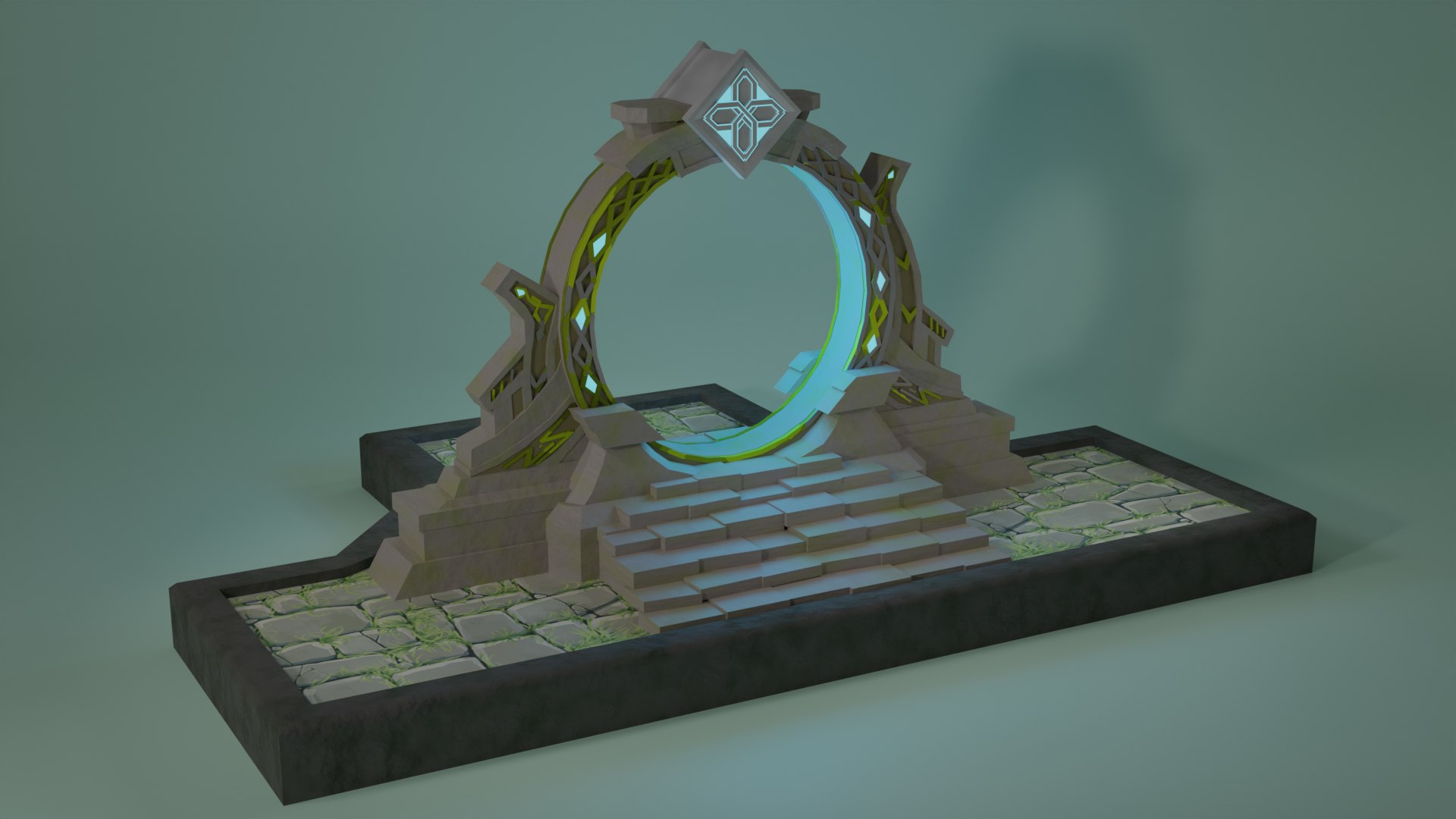 Portal To Spiral Abyss From Genshin Impact 3D Model Model - TurboSquid ...