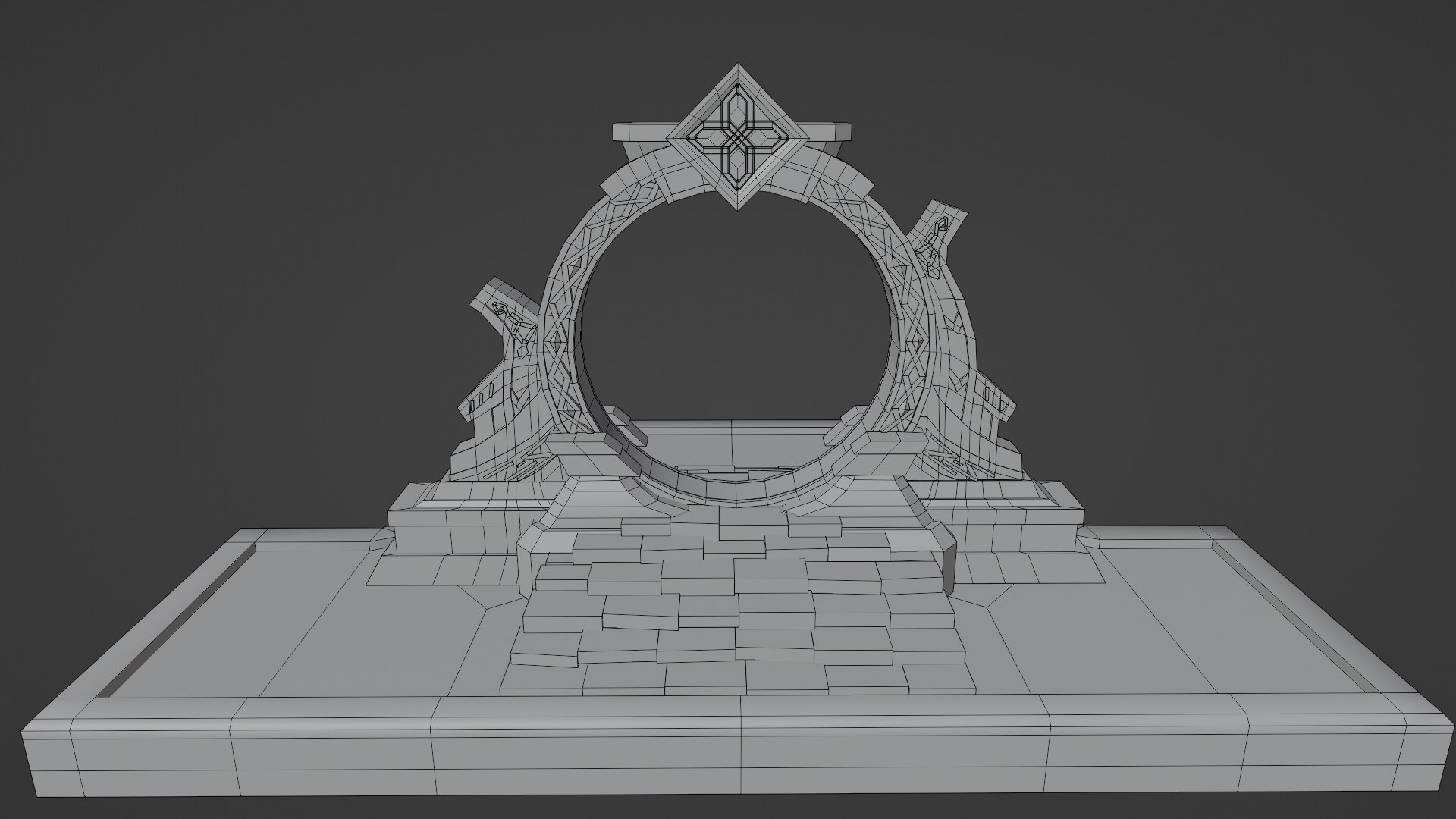 Portal To Spiral Abyss From Genshin Impact 3D Model Model - TurboSquid ...