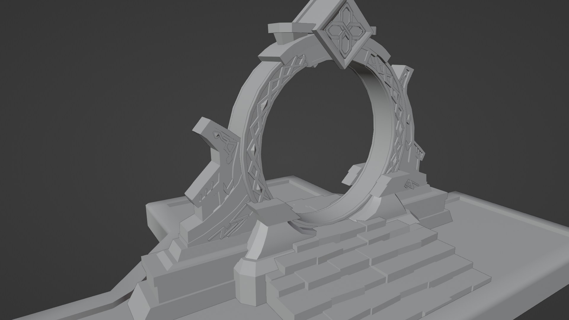 Portal To Spiral Abyss From Genshin Impact 3D Model Model - TurboSquid ...