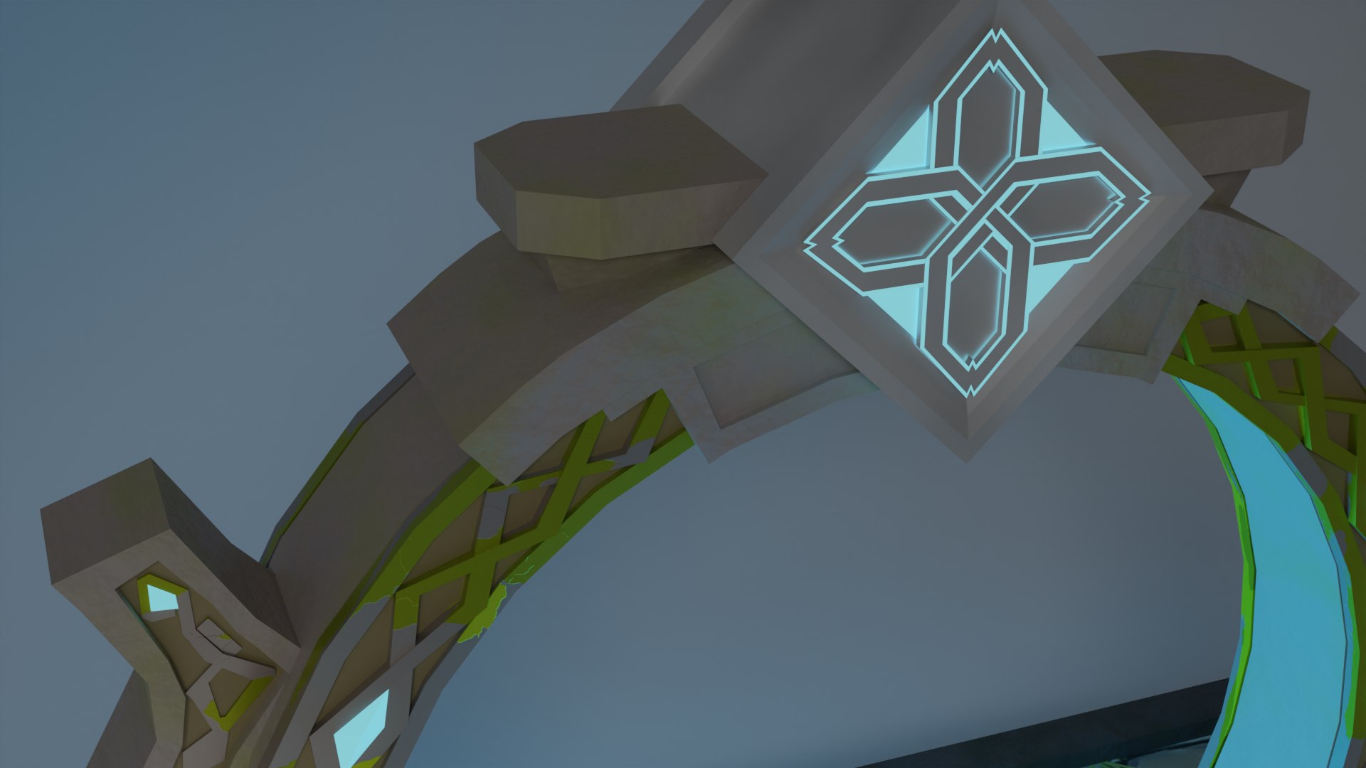 Portal To Spiral Abyss From Genshin Impact 3D Model Model - TurboSquid ...
