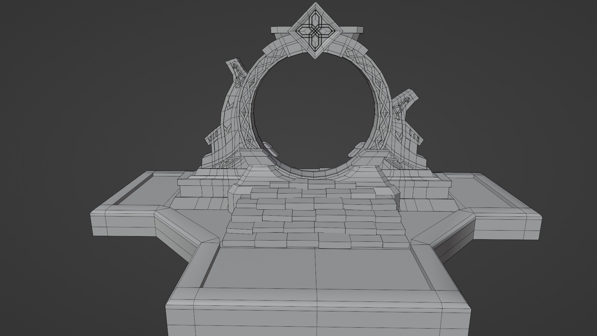 Portal To Spiral Abyss From Genshin Impact 3D Model Model - TurboSquid ...