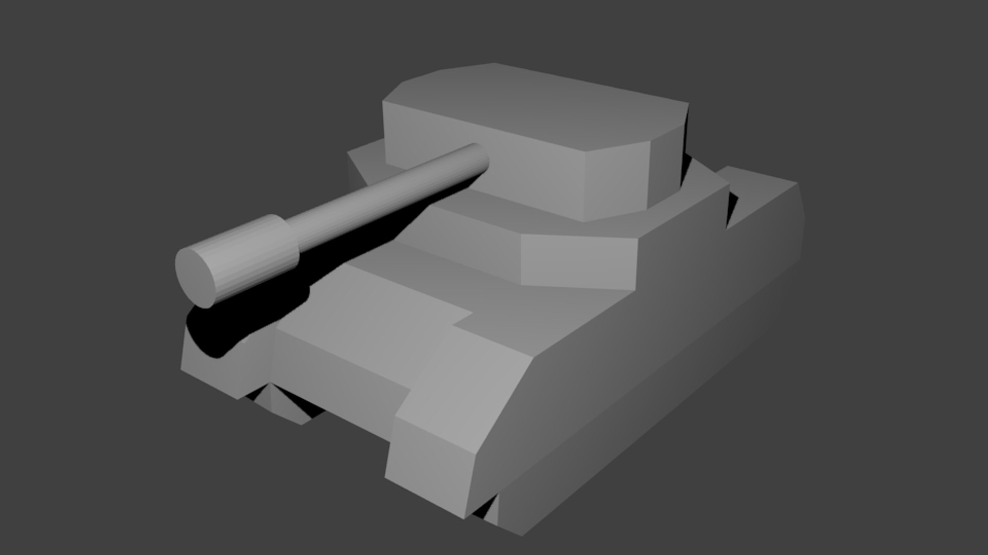3d Model Tank