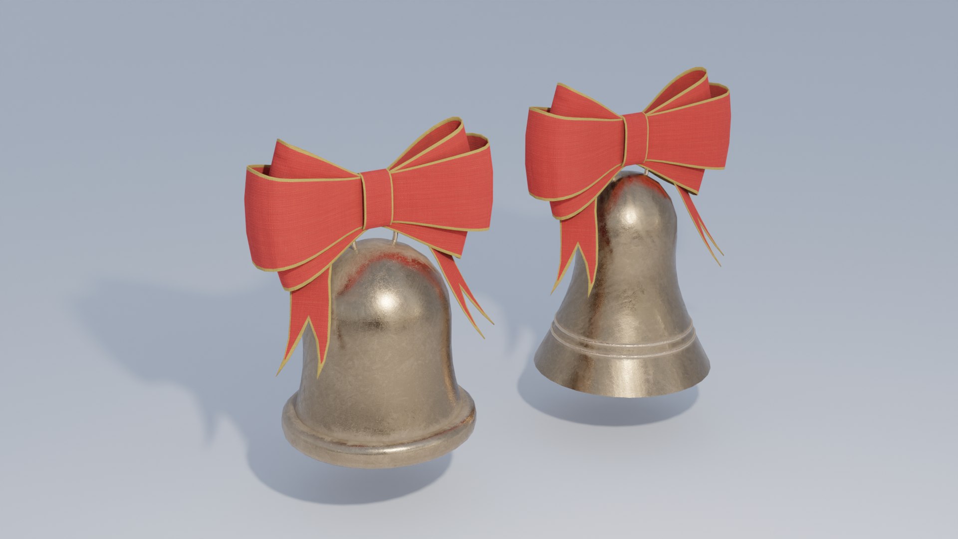 Christmas Bell 4K And 2K Model - TurboSquid 1992252