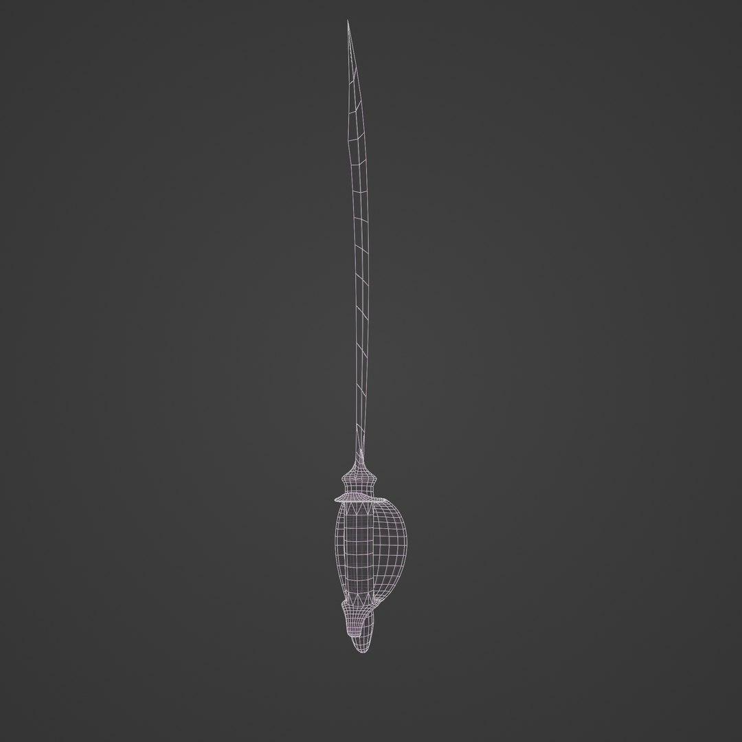 3D Model Saber Pirate Sword - TurboSquid 1827127