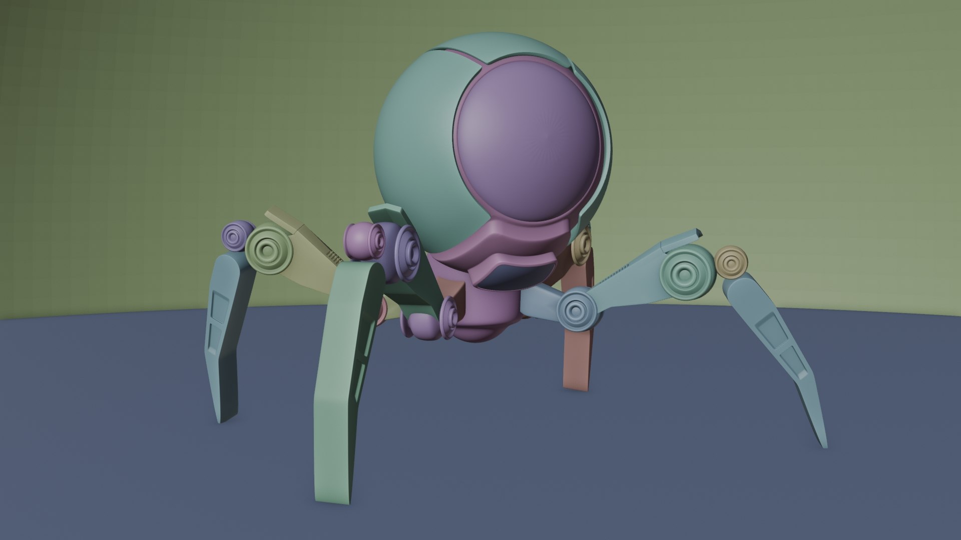 3D 3D Mini Robot Model - TurboSquid 2234740