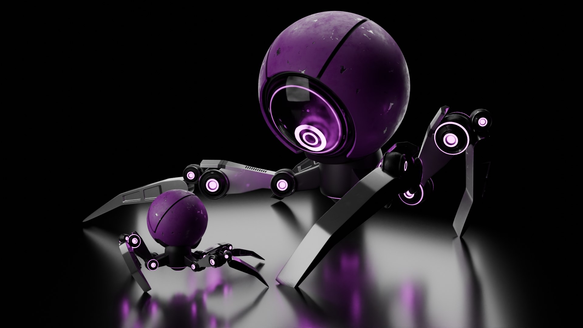 3D 3D Mini Robot Model - TurboSquid 2234740