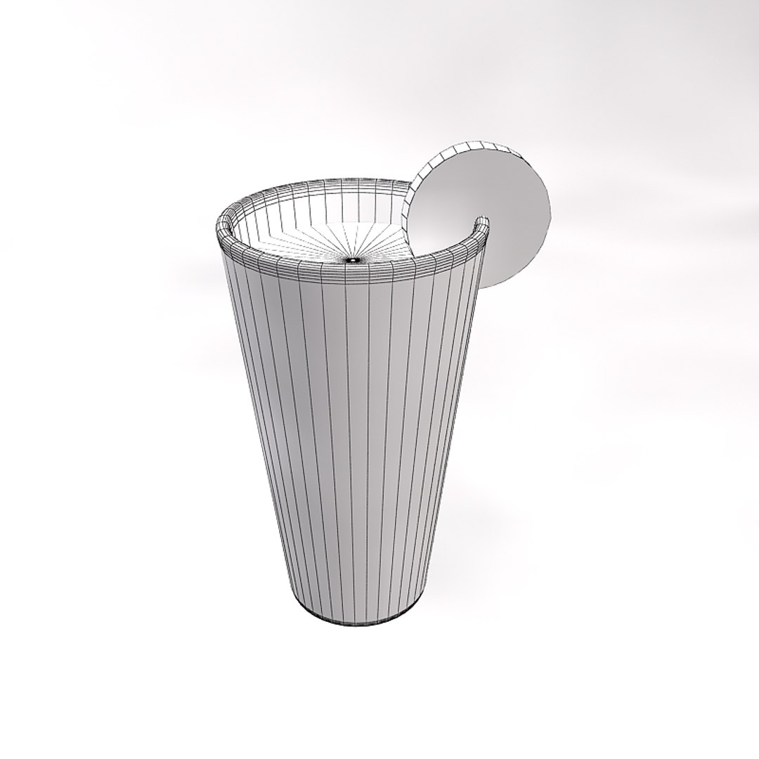 3d Model Tequila Sunrise