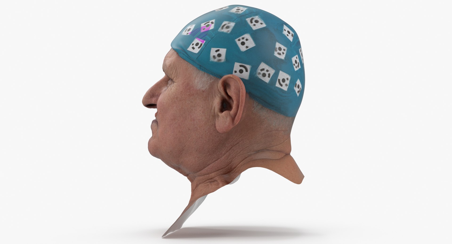 3D Model Homer Human Head Jaw Thrust AU29 Clean Scan - TurboSquid 1748772