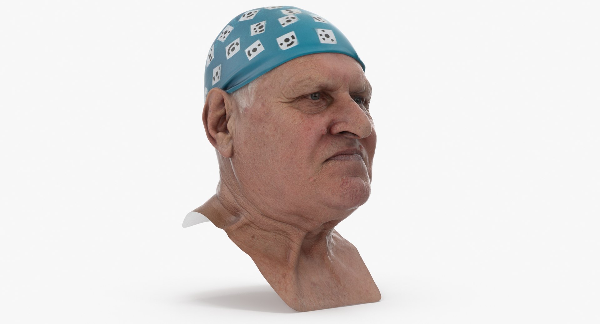 3D Model Homer Human Head Jaw Thrust AU29 Clean Scan - TurboSquid 1748772