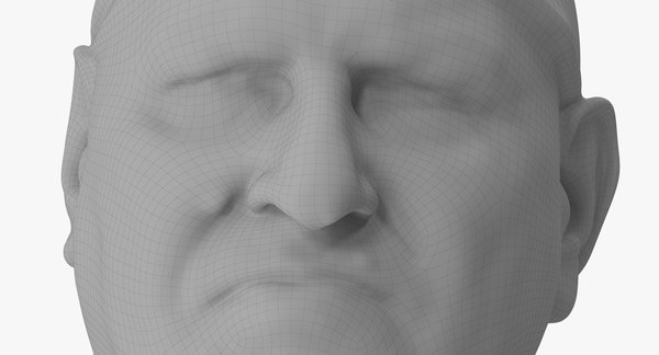 3D model Homer Human Head Jaw Thrust AU29 Clean Scan - TurboSquid 1748772