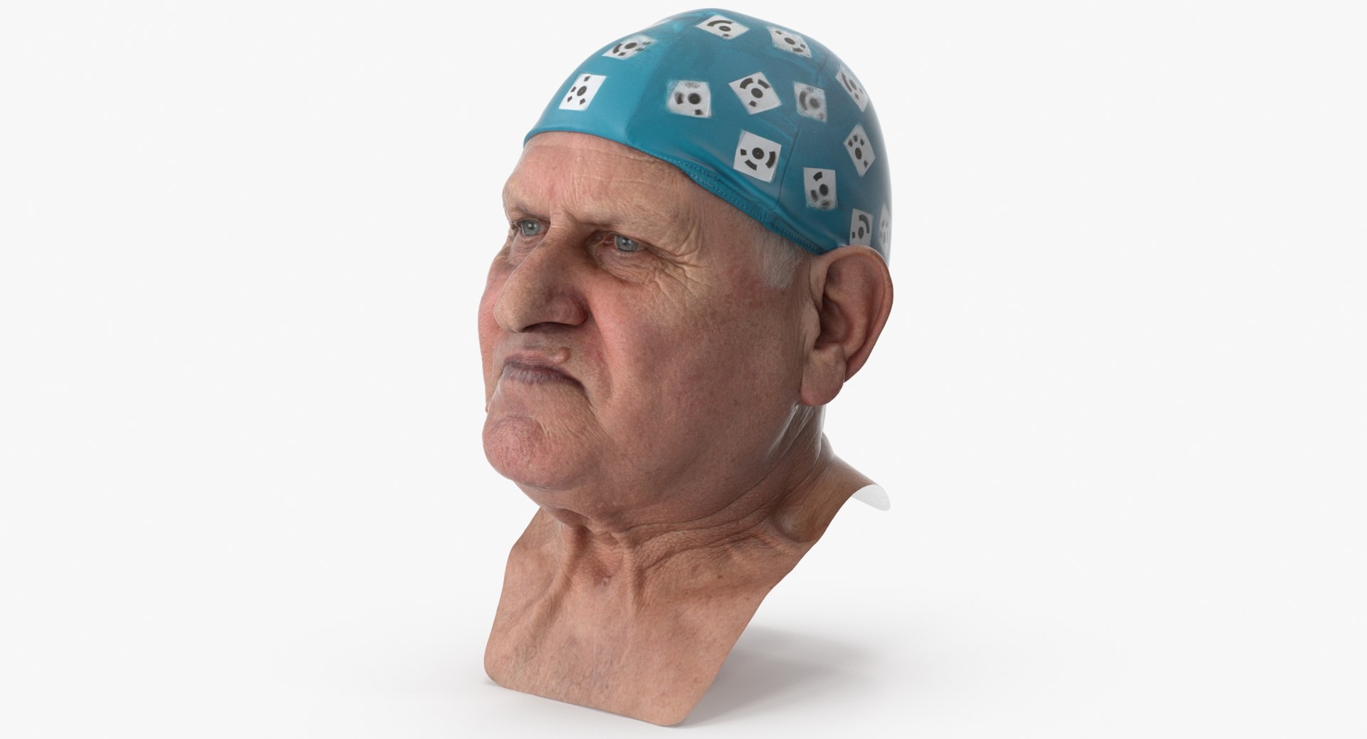 3D Model Homer Human Head Jaw Thrust AU29 Clean Scan - TurboSquid 1748772