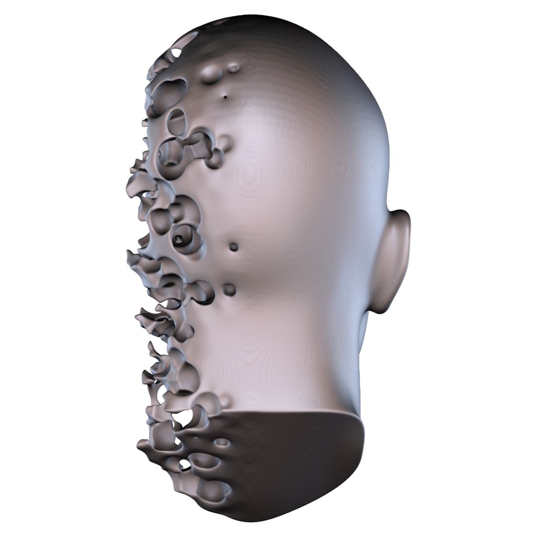 Abstract Head 3D Model - TurboSquid 1556719