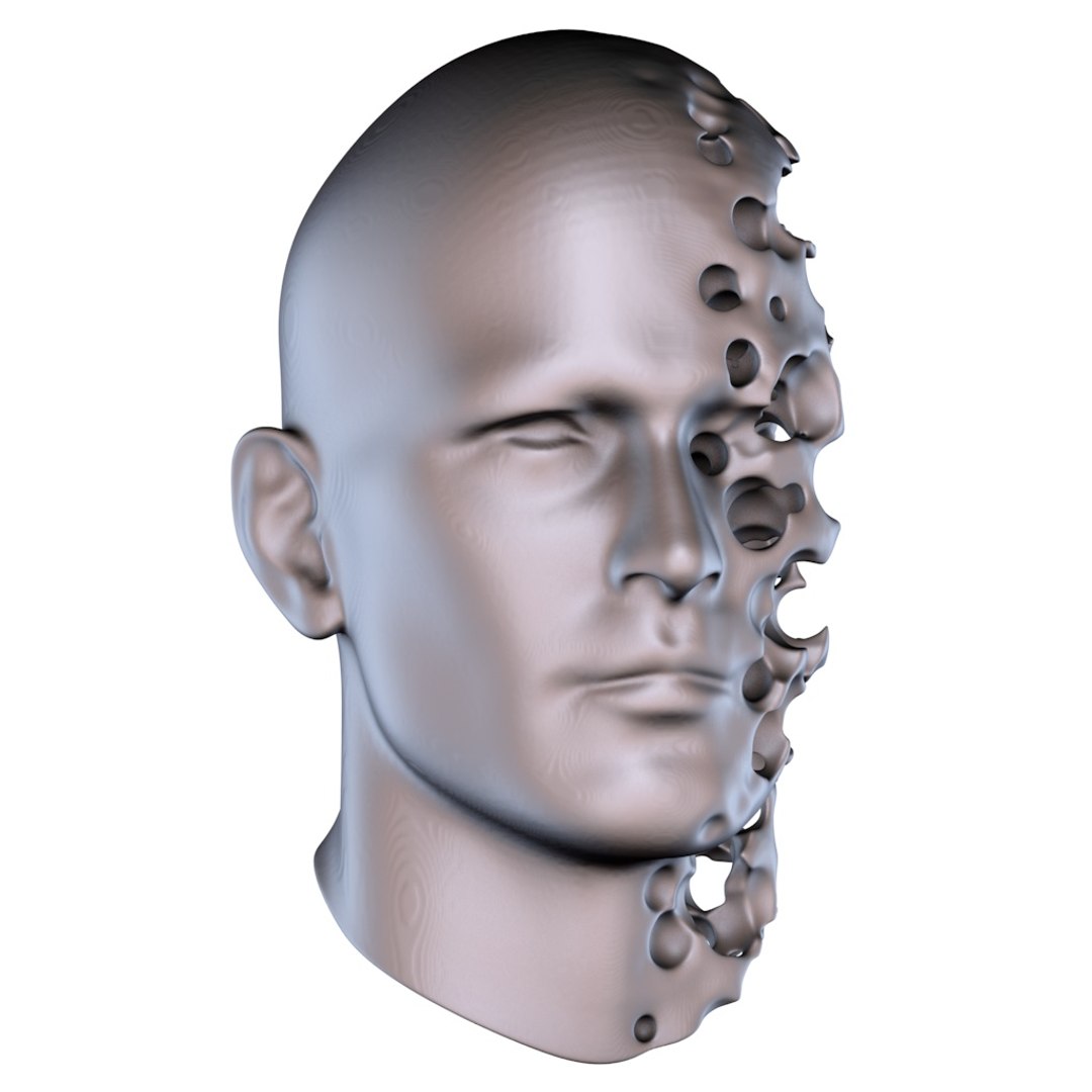 Abstract Head 3D Model - TurboSquid 1556719