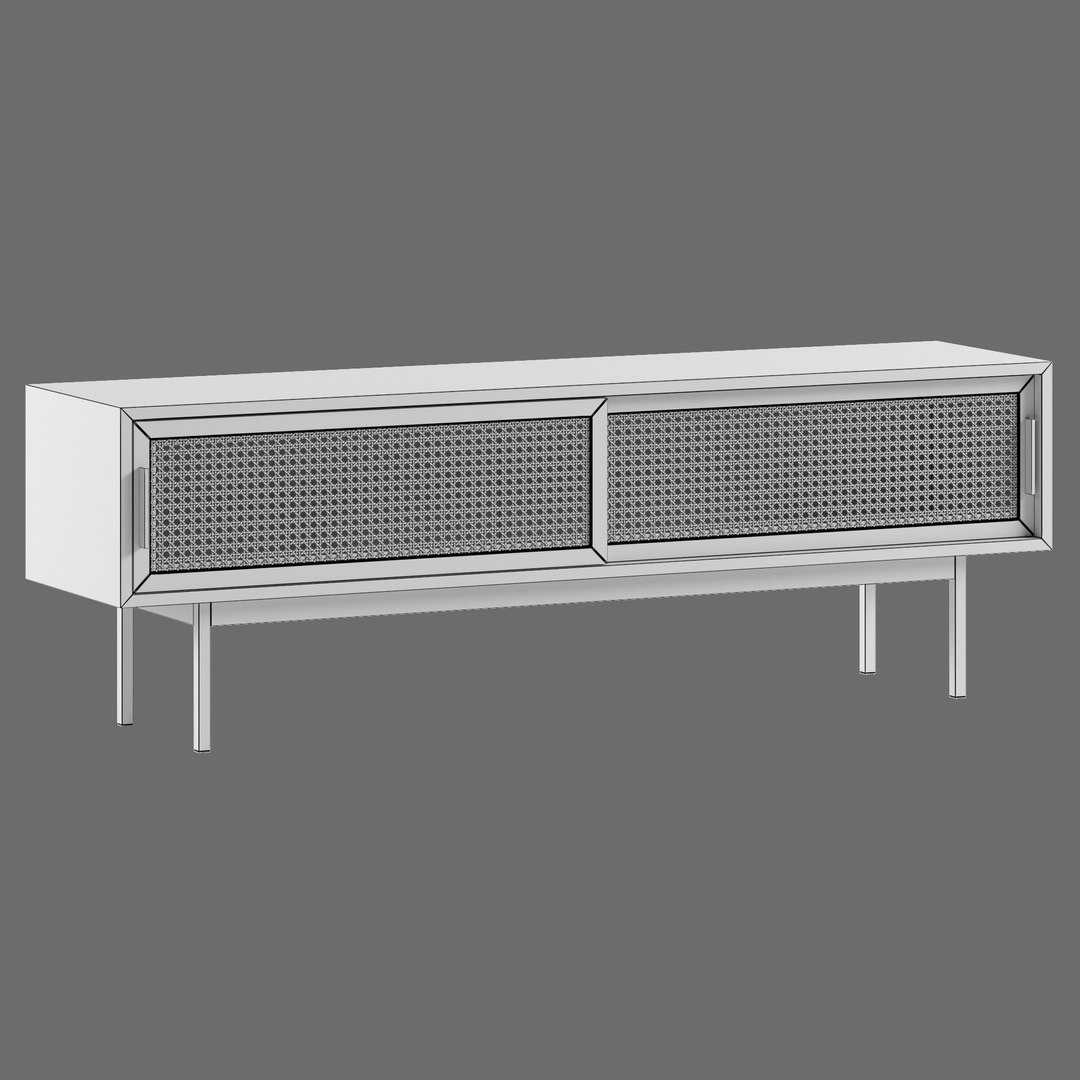 La Redoute Interieurs Tv console 2 3D model - TurboSquid 2112304