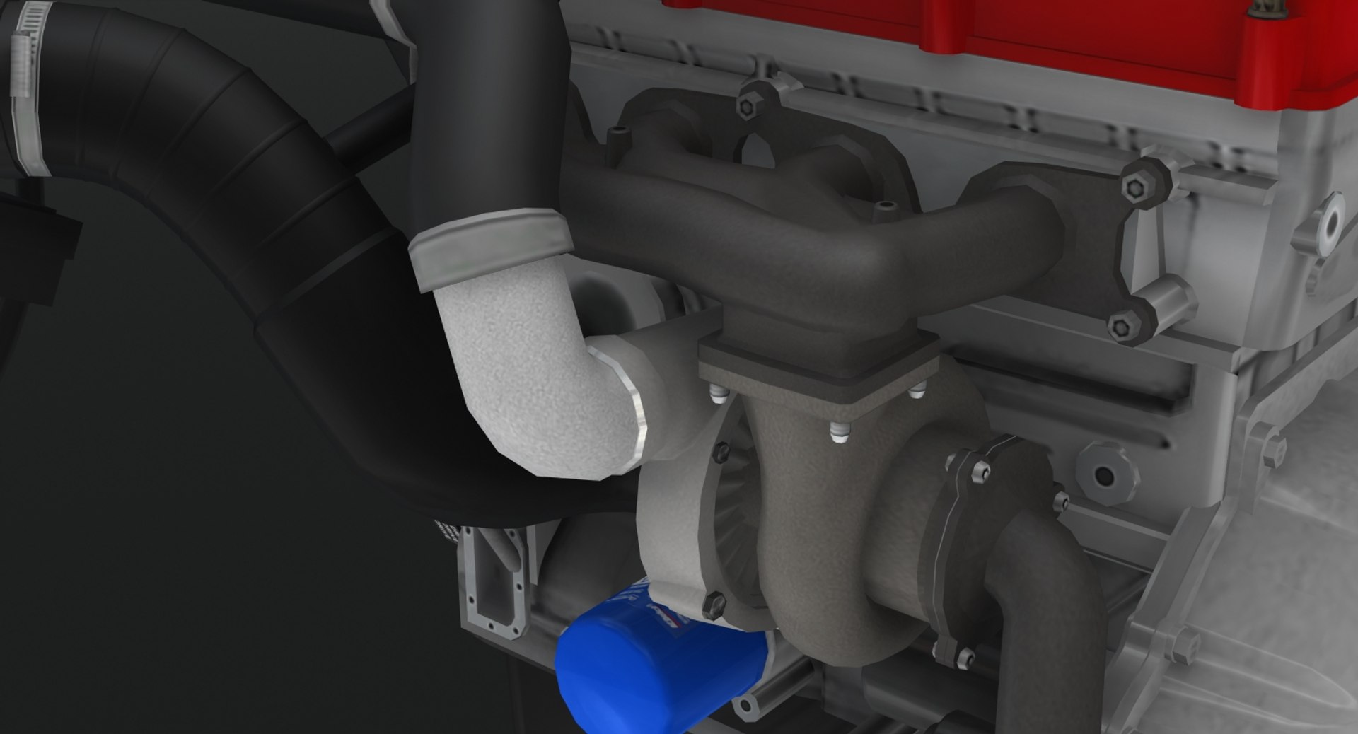 3D nissan ca18det 1 8l - TurboSquid 1434180