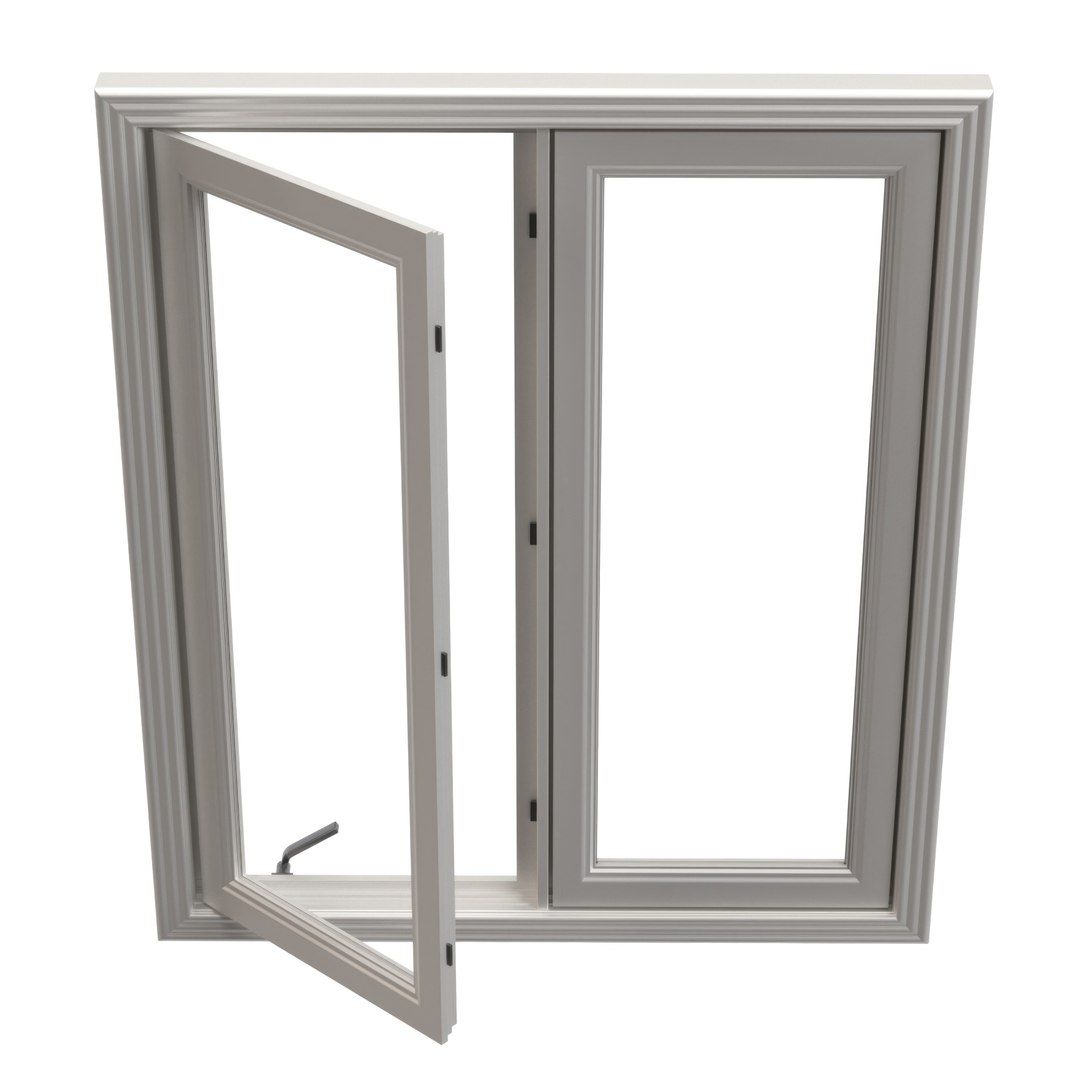 3D Model Casement Window PBR - TurboSquid 2222445