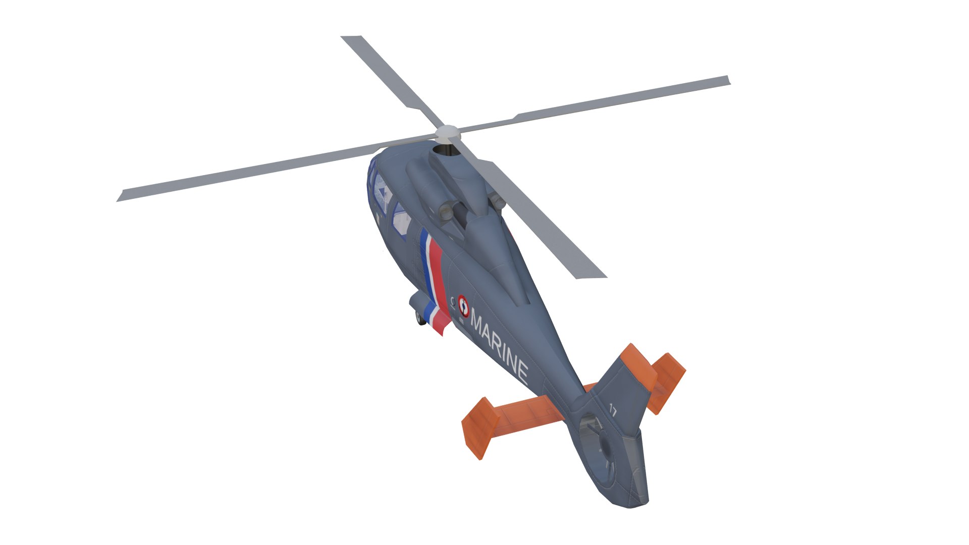 Airbus Helicopter S365 Dauphin 3D - TurboSquid 2341611