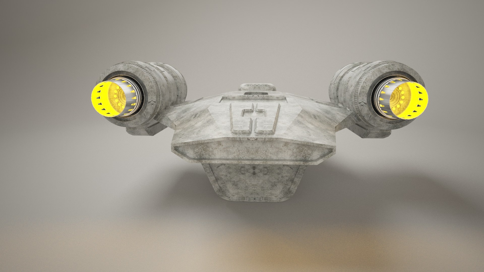 Mando Ship 3D Model - TurboSquid 1686822