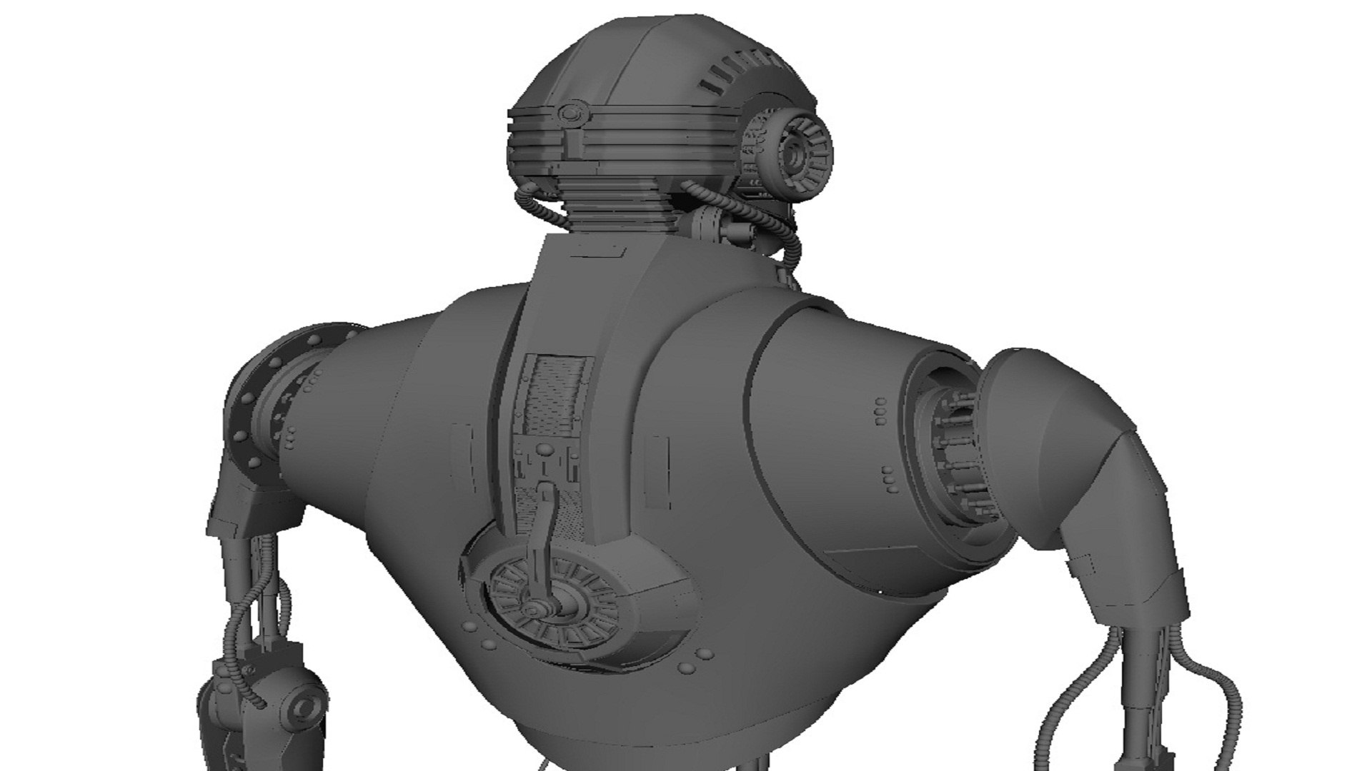 Robot Droid 3D - TurboSquid 2110721