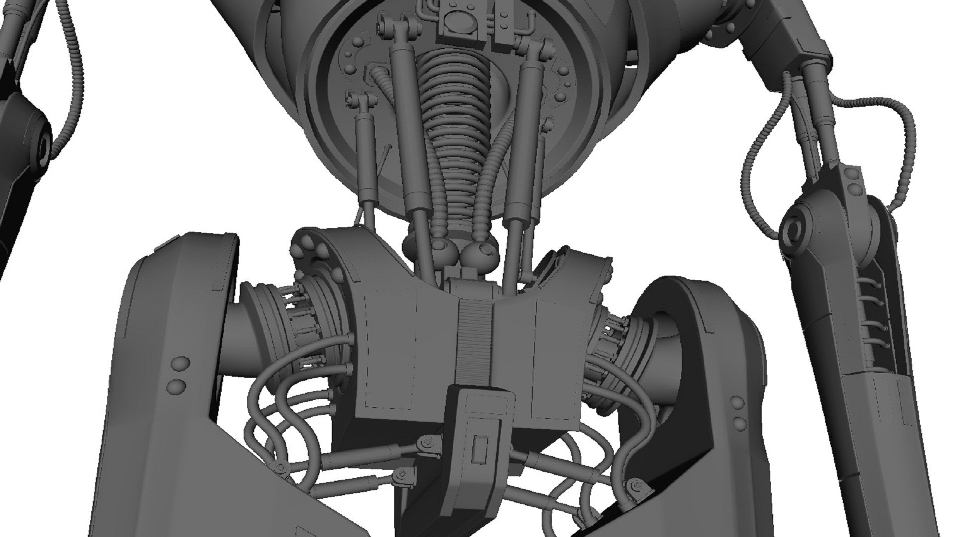 Robot Droid 3D - TurboSquid 2110721
