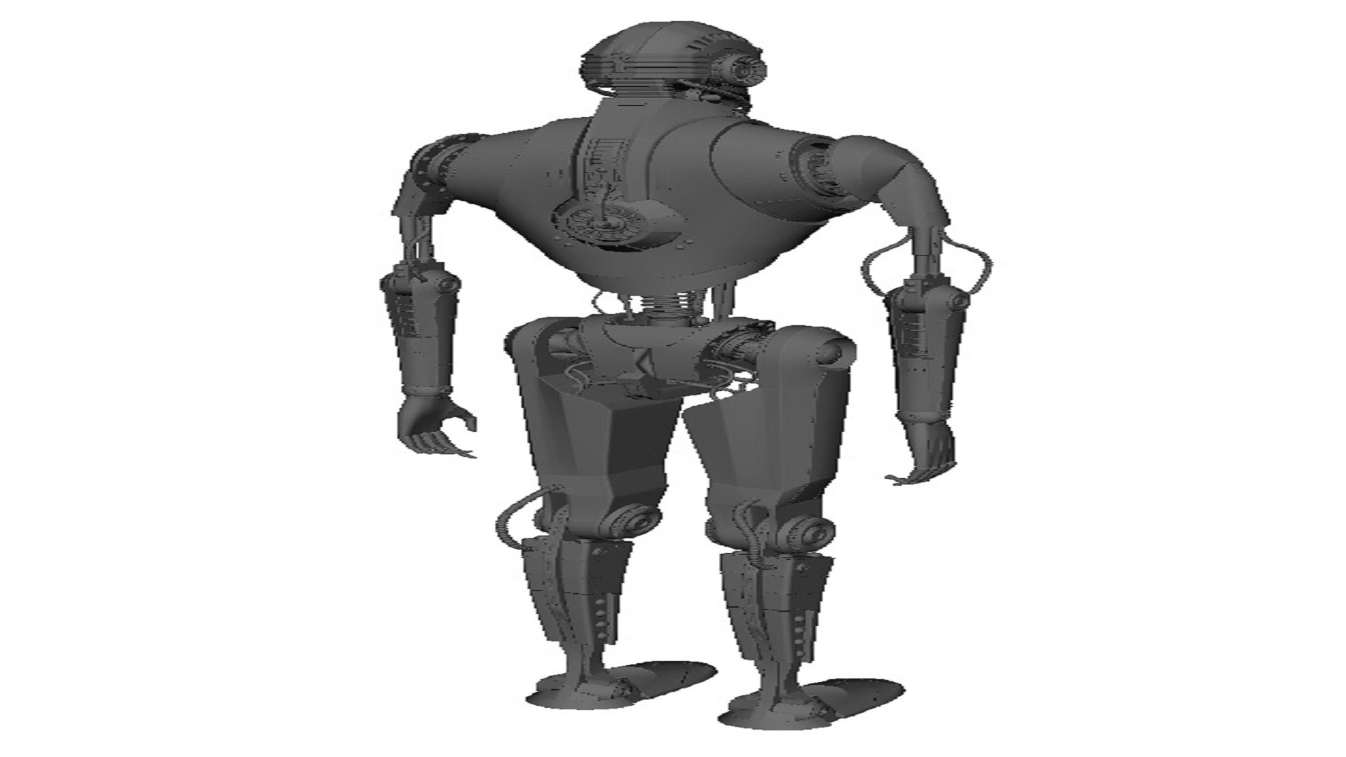 Robot Droid 3D - TurboSquid 2110721
