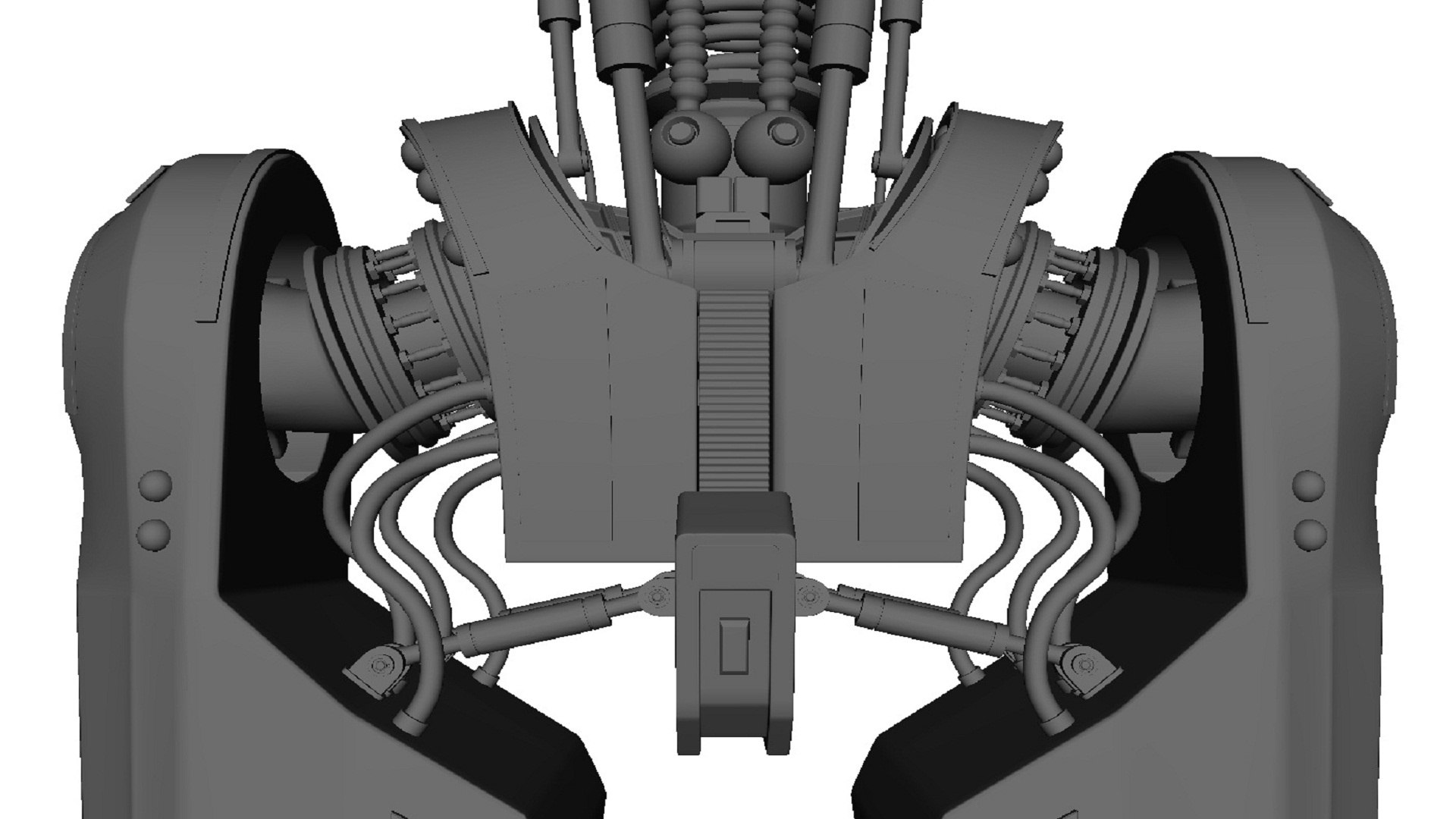 Robot Droid 3D - TurboSquid 2110721