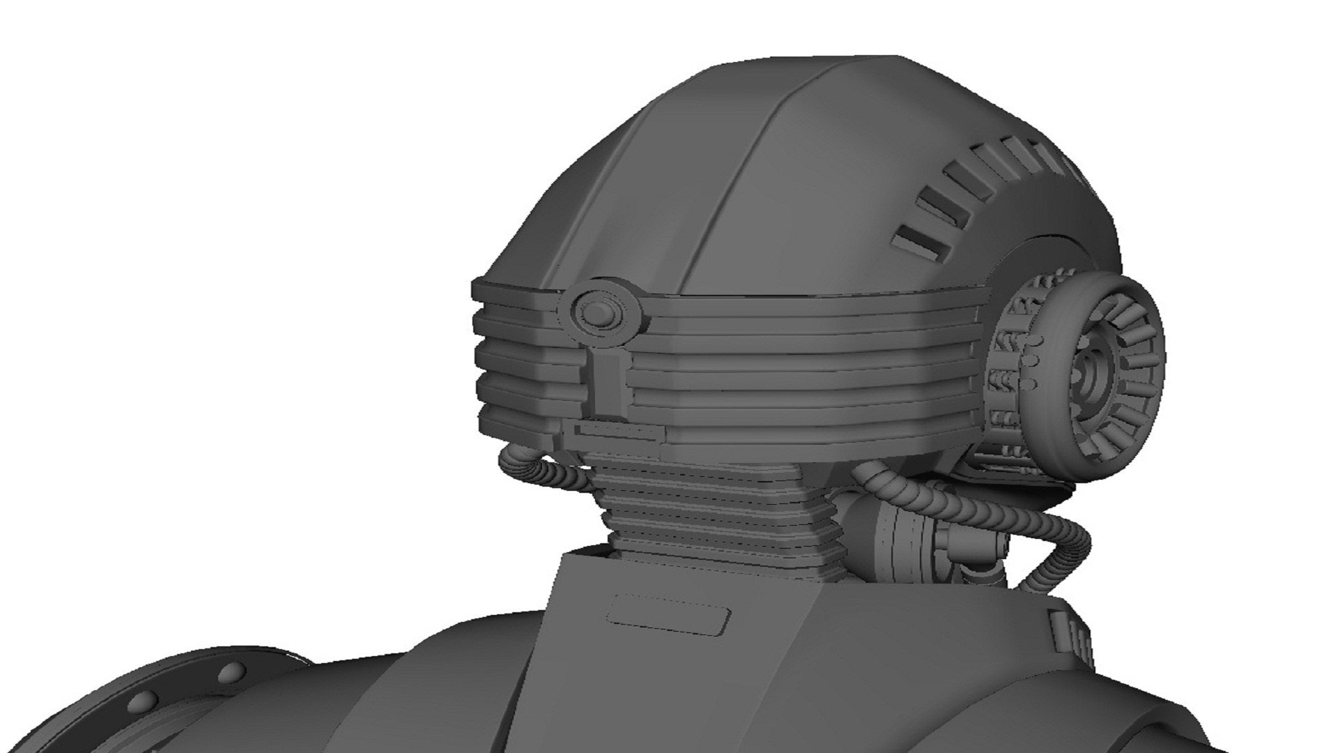 Robot Droid 3D - TurboSquid 2110721