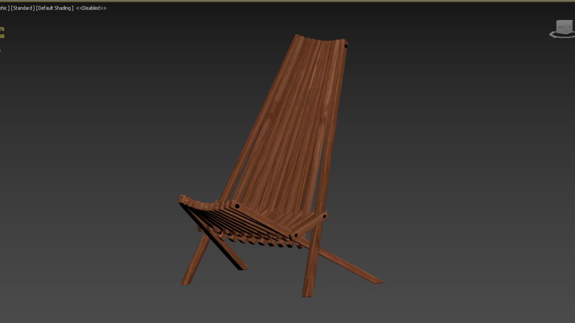 3D All Things Cedar CS23 Stick Chair - TurboSquid 1903914