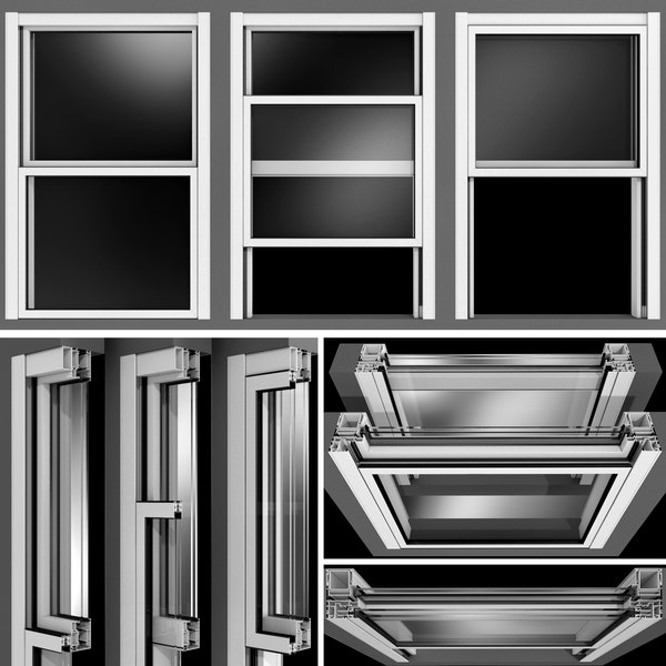 Double Hung Window STL Models for Download | TurboSquid