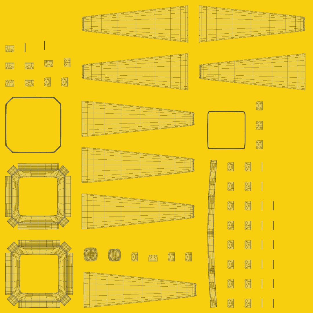 Yellow Closed Top 24 Inch Safety Floor Lamba Cone 3D Model - TurboSquid ...