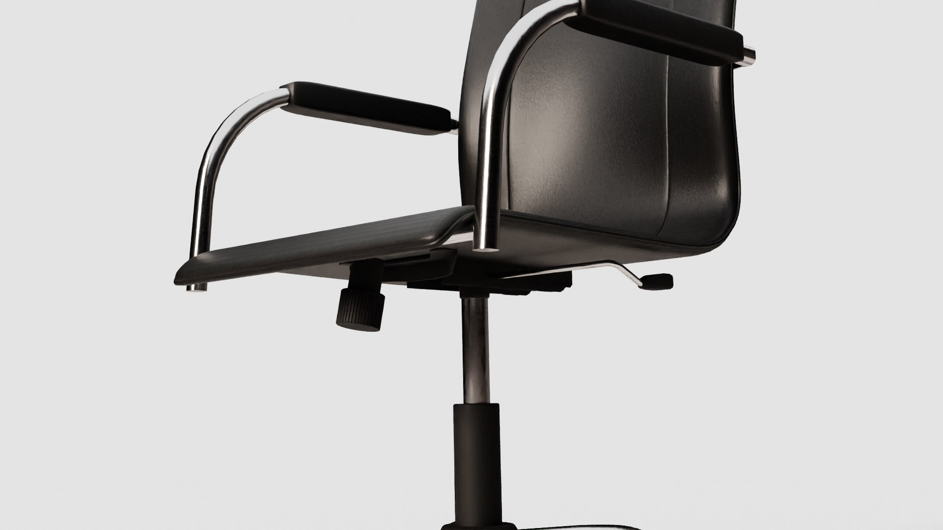 3D Office Studio Interior ArmChair Lowpoly Best Chair 3D Model Blender ...