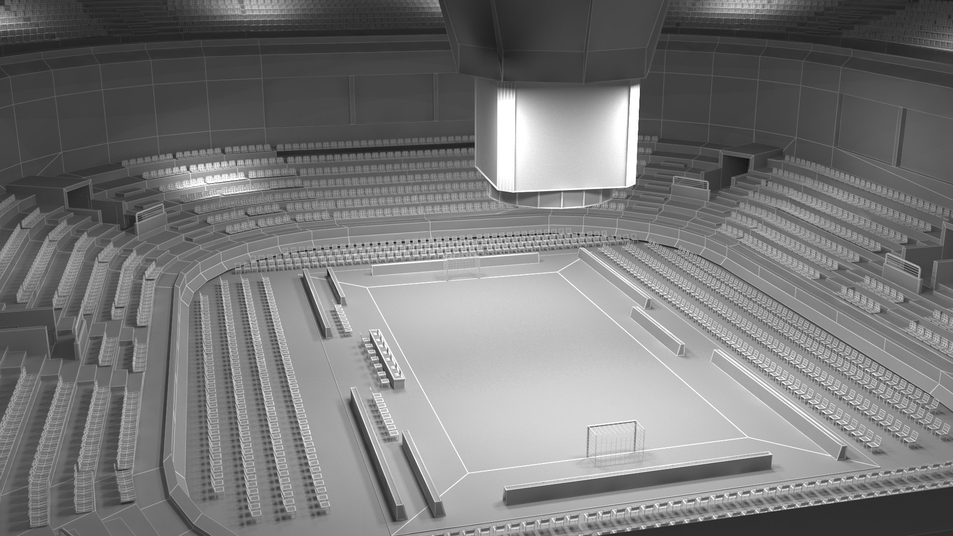 3D Handball Arena Ball Model - TurboSquid 1590315