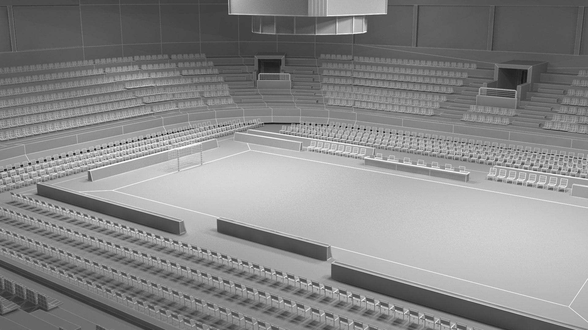 3D Handball Arena Ball Model - TurboSquid 1590315