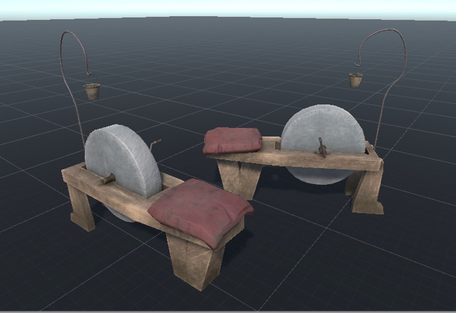 3D Medieval Grind Stone Lods - TurboSquid 1514896