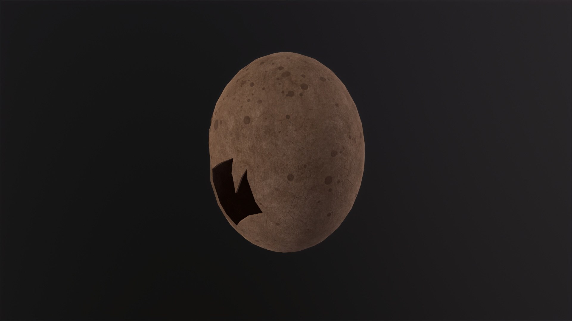 Broken Dinosaur Egg 3D - TurboSquid 2099243