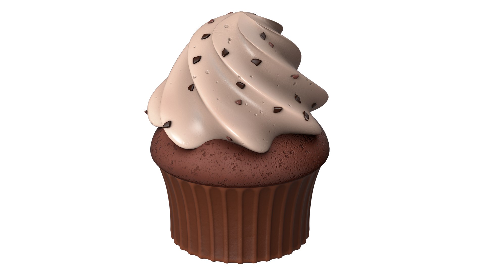 3D Cupcake - TurboSquid 2060940