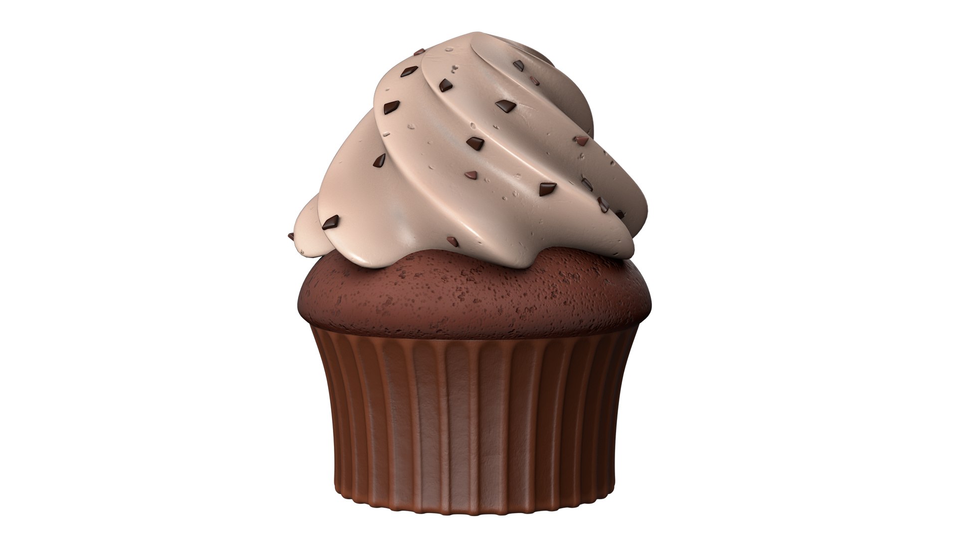 3D Cupcake - TurboSquid 2060940