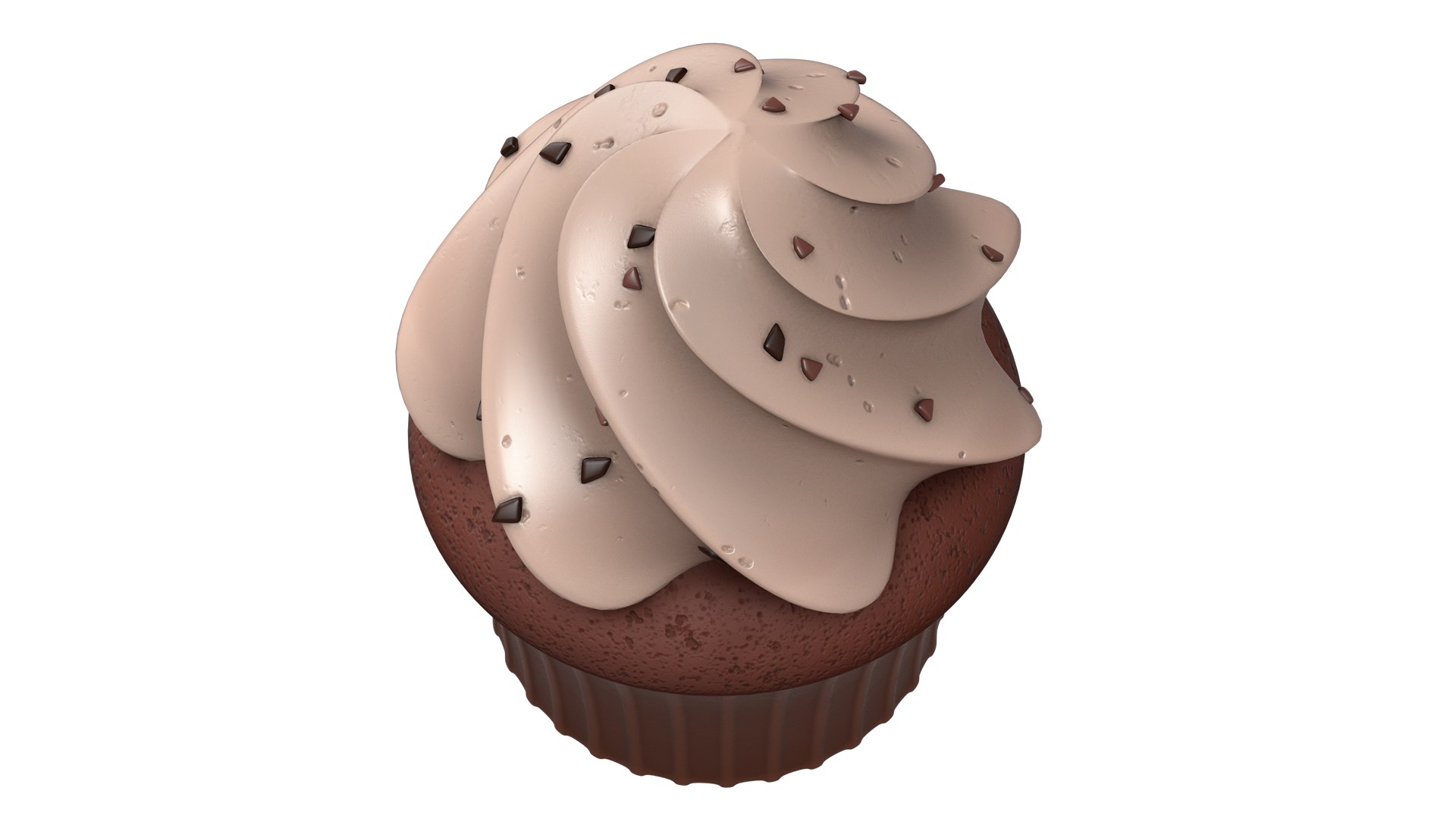 3D Cupcake - TurboSquid 2060940