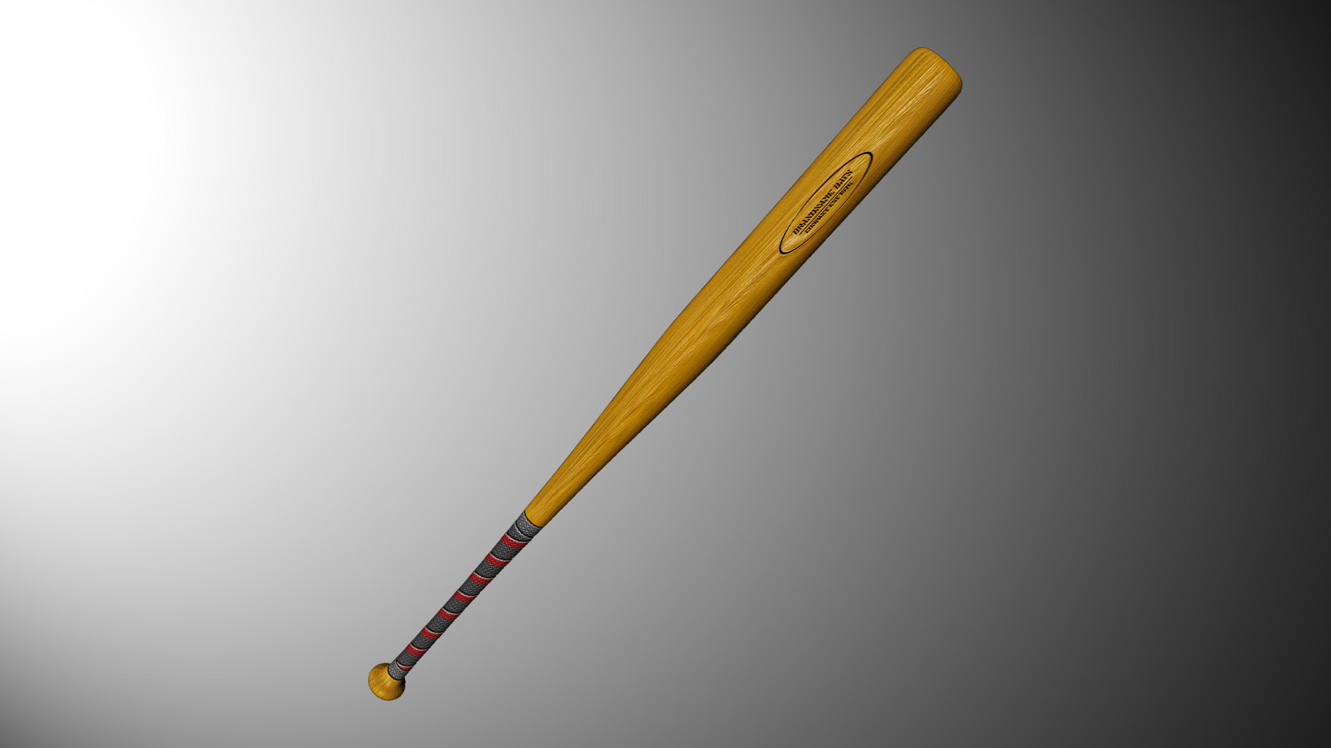 3D Baseball Bat - TurboSquid 1296550