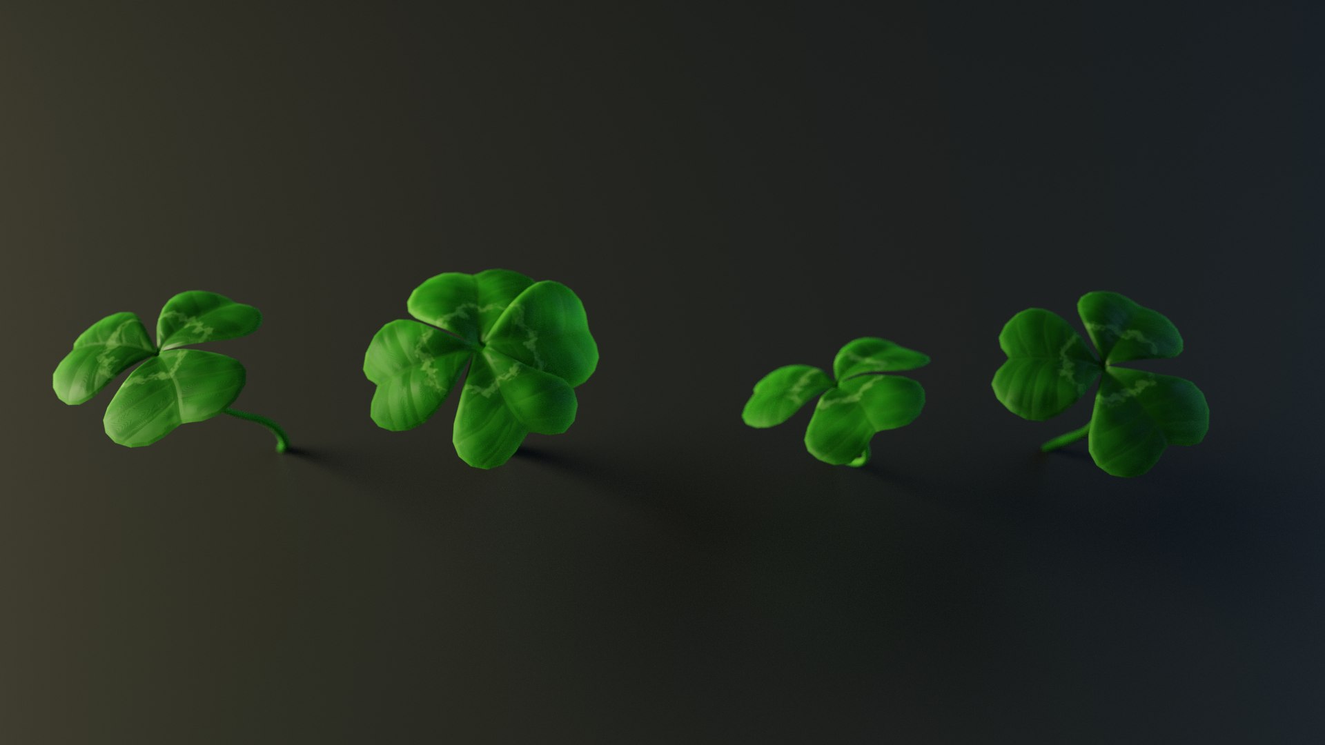 Clover Plant 3D Model - TurboSquid 2103077