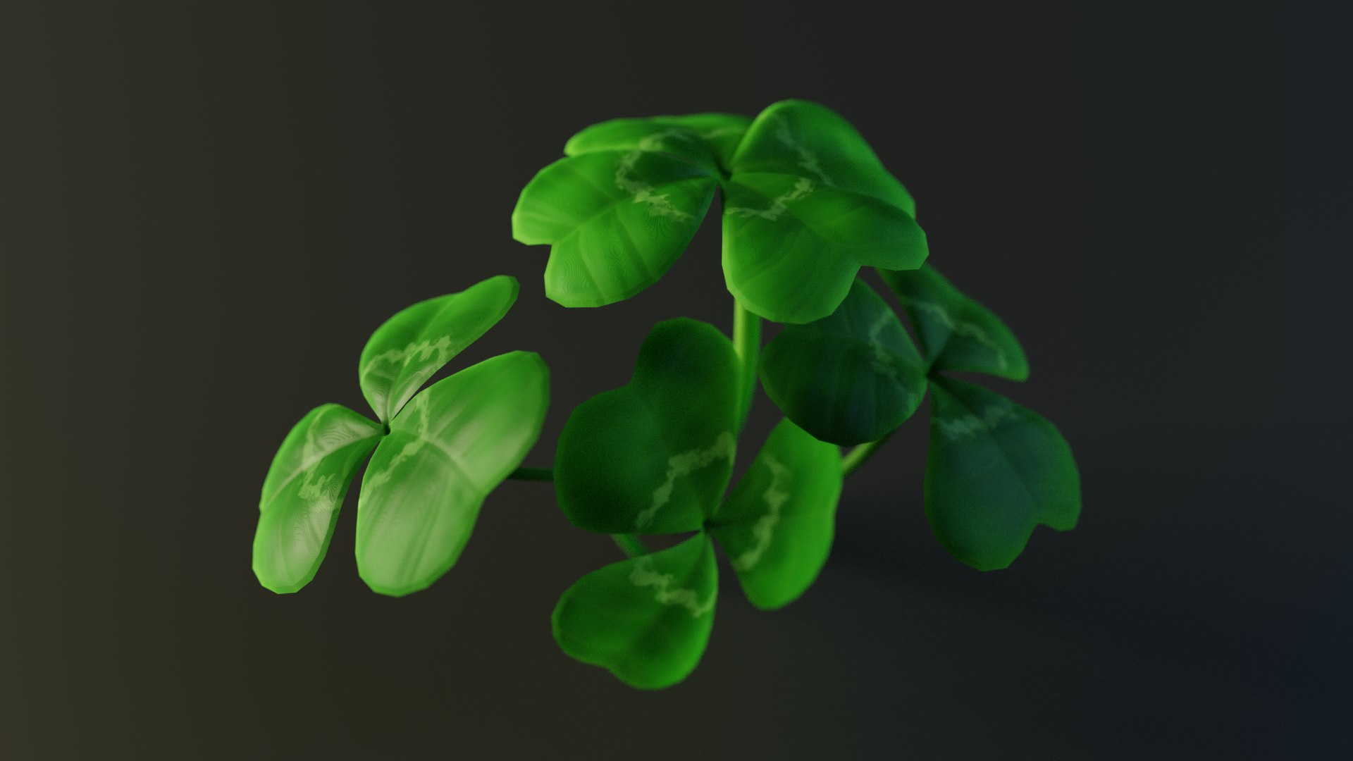Clover Plant 3D Model - TurboSquid 2103077