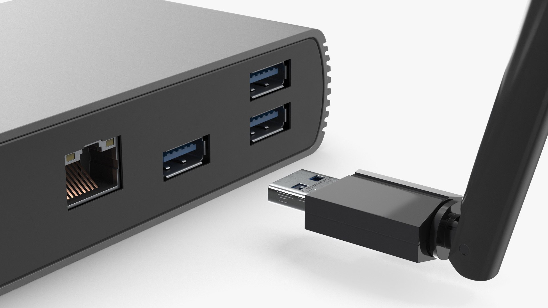 3D Thunderbolt Dock With Wireless Network Adapter - TurboSquid 2413121