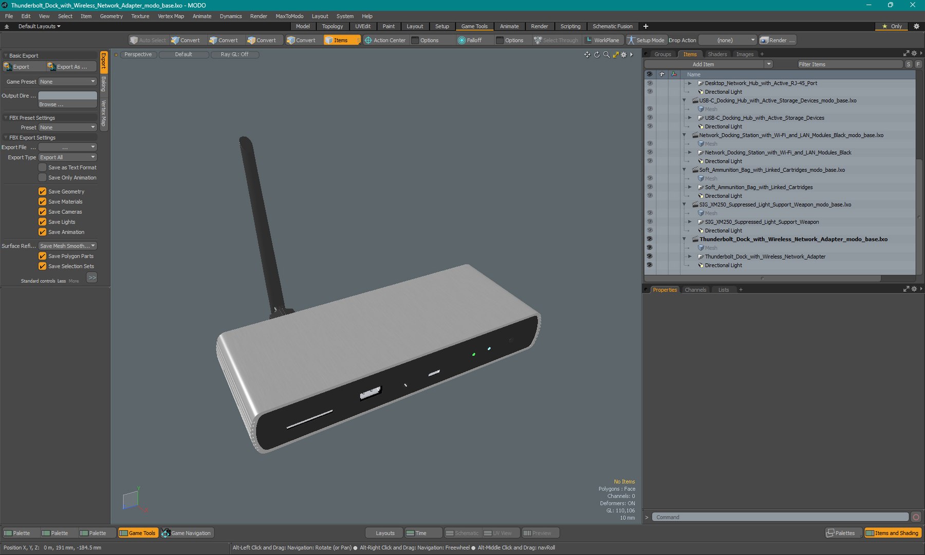 3D Thunderbolt Dock With Wireless Network Adapter - TurboSquid 2413121
