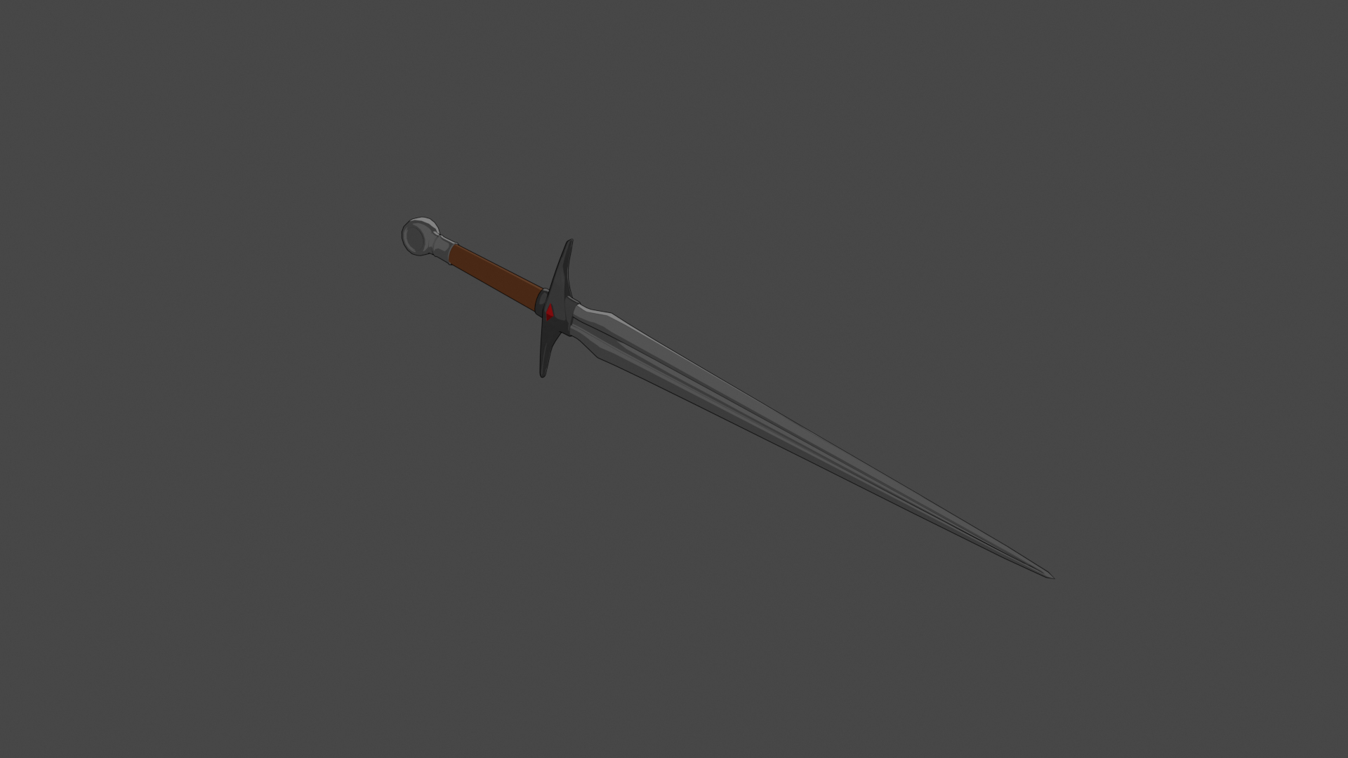 3D Anime Style Medieval Sword Model - TurboSquid 2010662