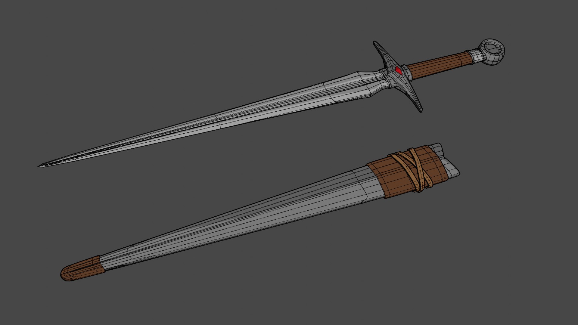 3D Anime Style Medieval Sword Model - TurboSquid 2010662