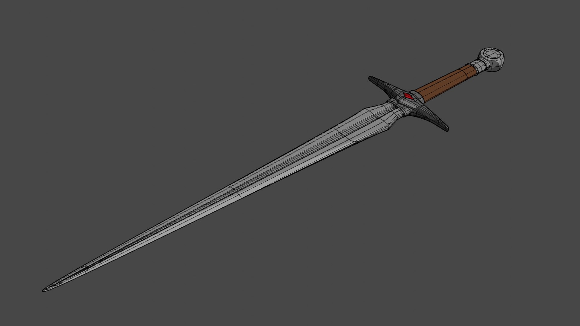 3D Anime Style Medieval Sword Model - TurboSquid 2010662